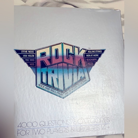 Rock Trivia Game | Games | Vintage Rock Trivia Game | Poshmark